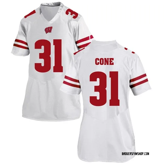 Madison Cone Under Armour Wisconsin Badgers Women's Game College Jersey ...